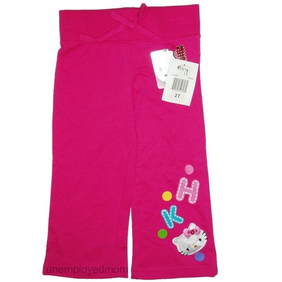 Hello Kitty | Matching Sets | Hello Kitty 2 Pc Set Pink Tee Hk Long ...